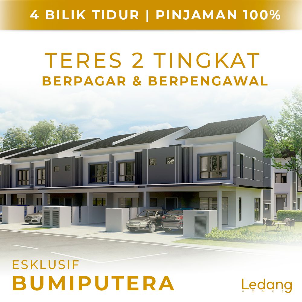 Genting Indahpura @ Kulai, 2-Storey Terrace house | New Double-storey ...