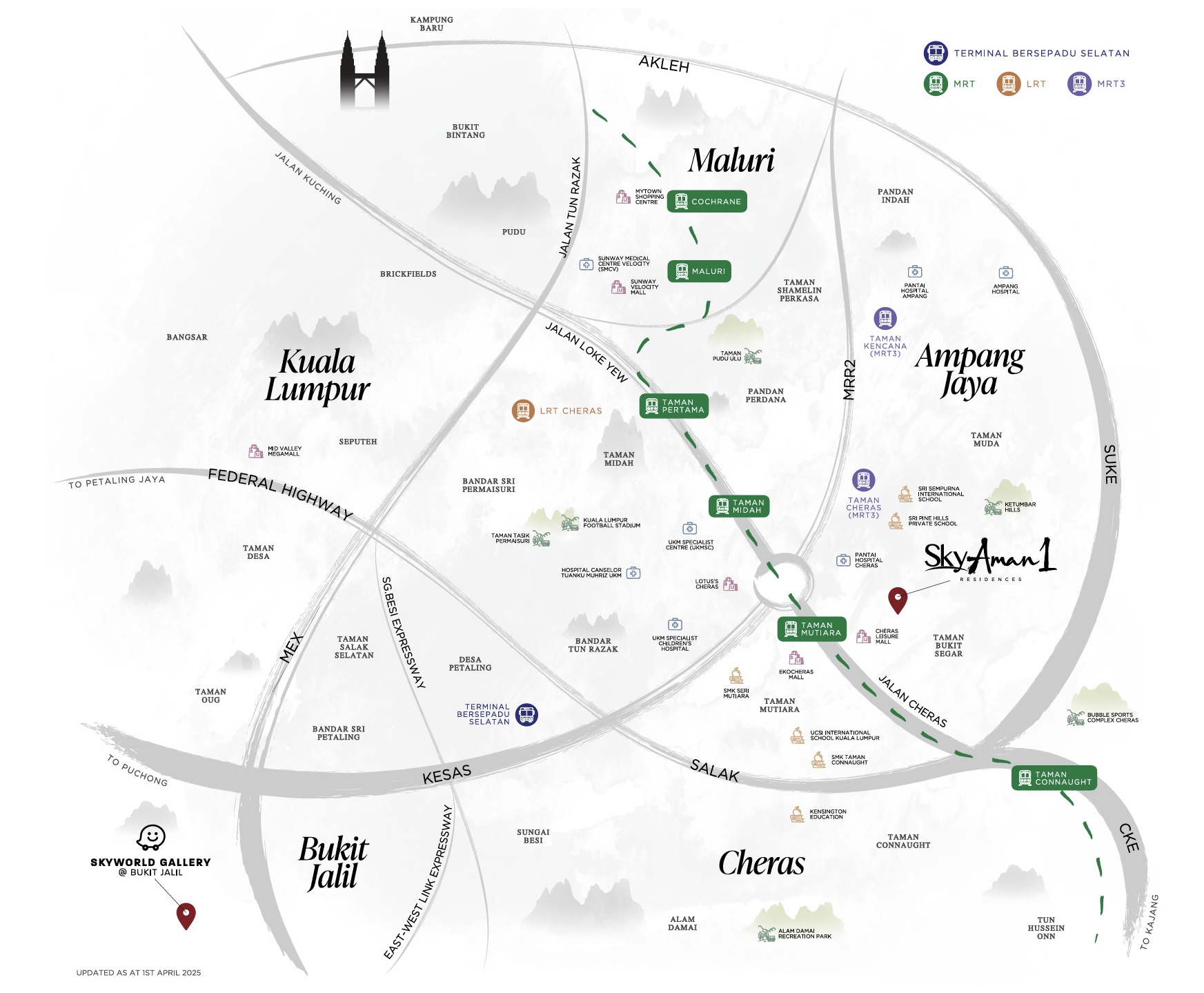 SkyAman1 Residences @ Desa Aman, Cheras | New Condominium | Leasehold | Strata for sale | NuProp