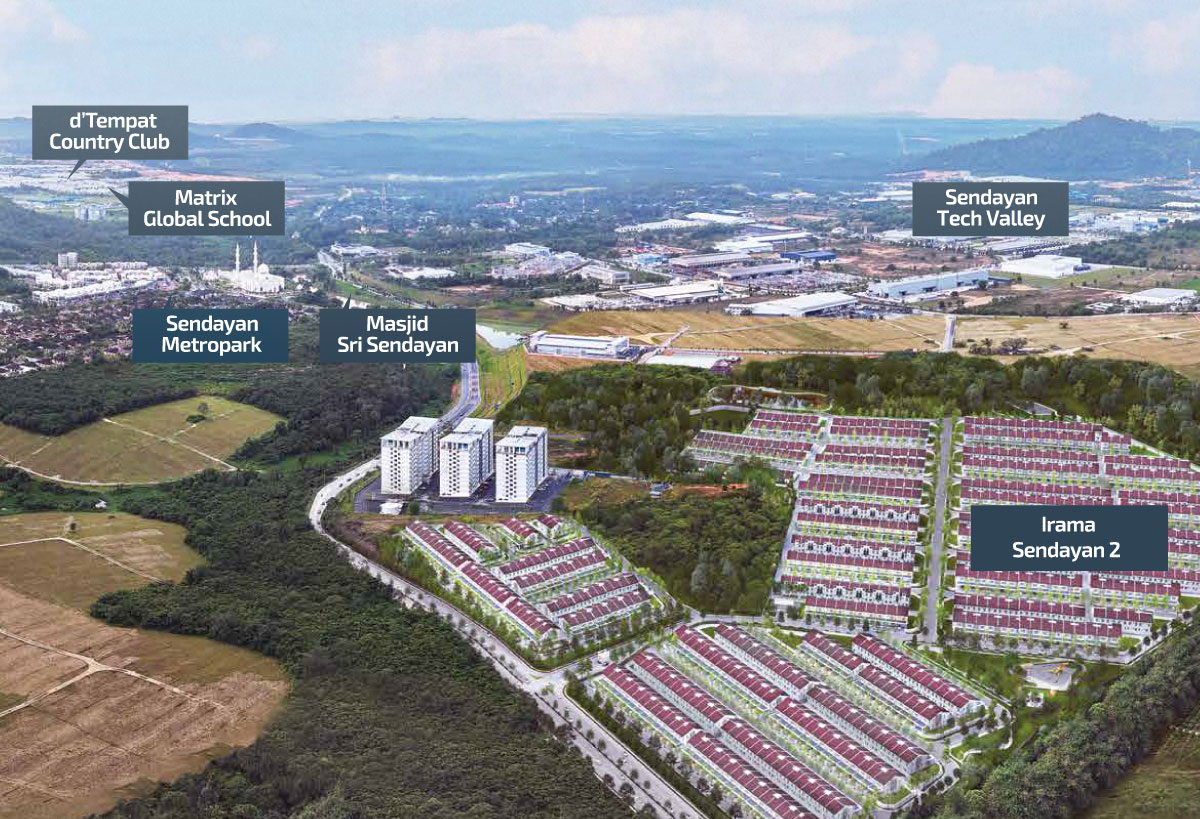 Lenna, 2-Storey Link House @ Irama Sendayan 2, Seremban, Negeri ...